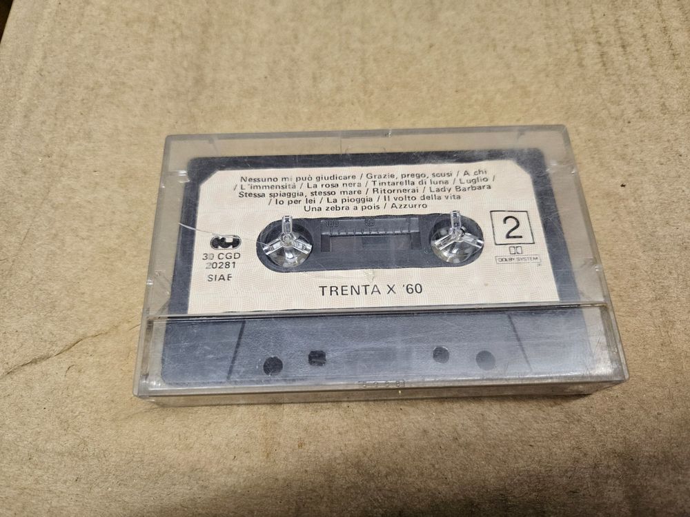 Musicassetta "Trenta x '60" | Kaufen auf Ricardo