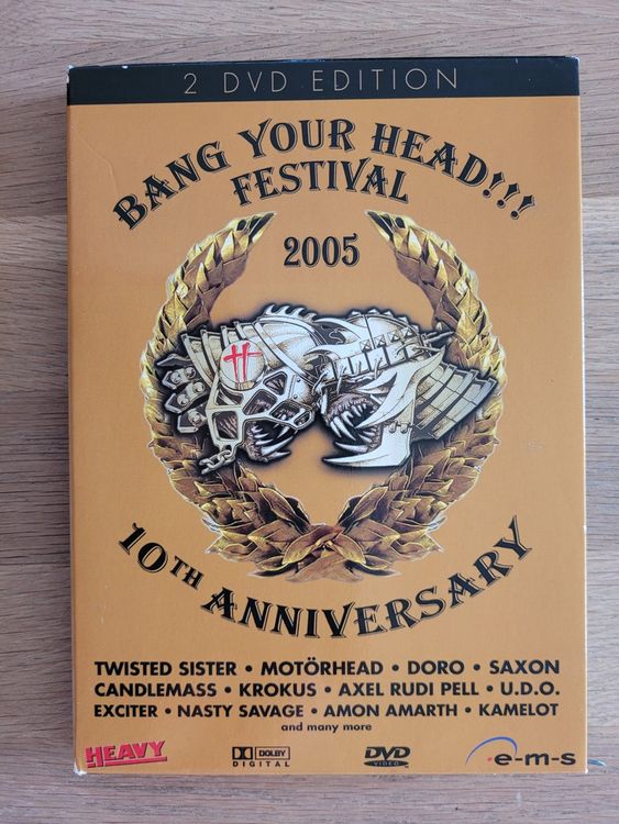 2 DVD Bang Your Head!!! Festival 2005 - 10th Anniversary (Gebraucht) in Nebikon für CHF 3 – mit ...