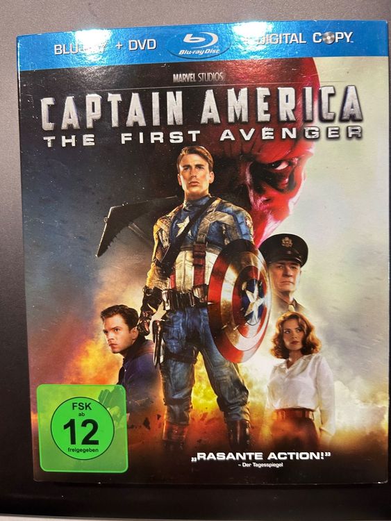 Captain America The First Avenger Blu Ray (Gebraucht) in Bassersdorf ...