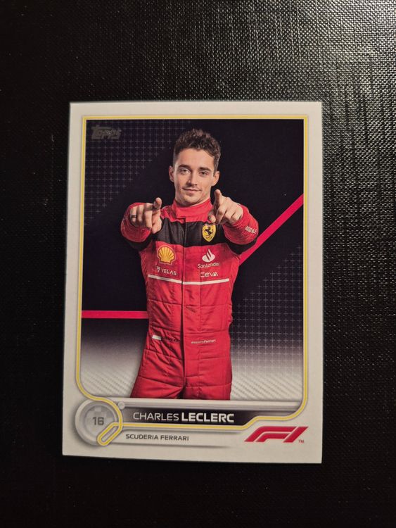 Charles Leclerc Scuderia Ferrari F1 Team Topps 2022 (Gebraucht) in ...