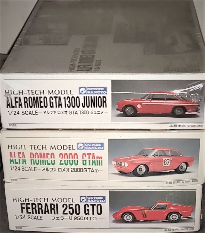 ALFA ROMEO HIGH-TECH MODELS - GUNZE SANGYO - 1/24 | Kaufen auf Ricardo