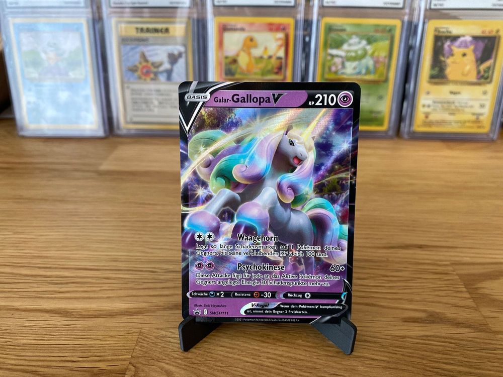 Galar-Gallopa V Pokemon (Neu (gemäss Beschreibung)) in Rudolfingen für ...