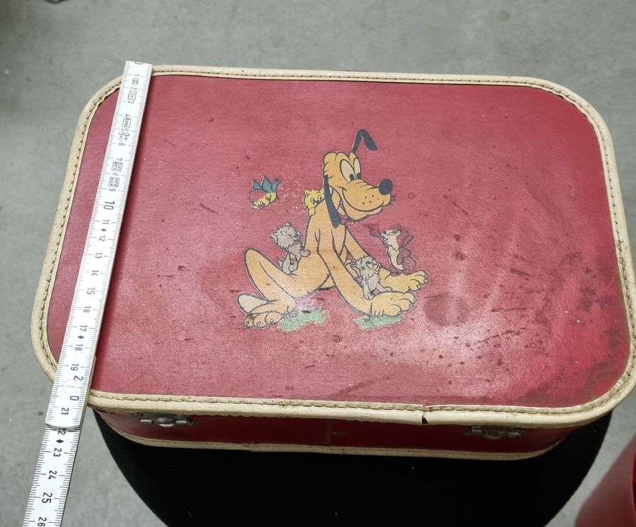 Valigetta vintage Pluto Disney anni '50 rossa bianca (Gebraucht) in Ostermundigen für CHF 70 ...