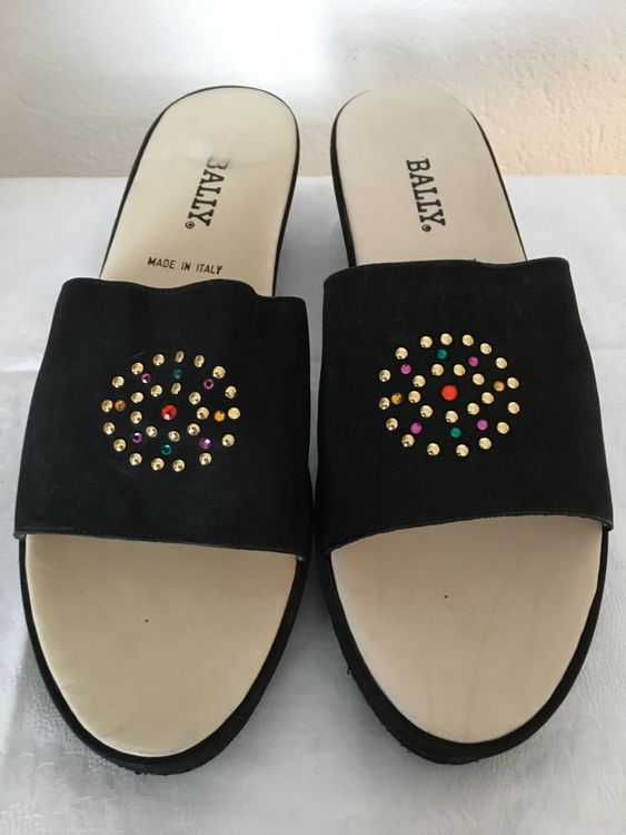 BALLY original Hausschuhe Gr40,neu,Leder,hergestelt- Italien | Kaufen auf Ricardo