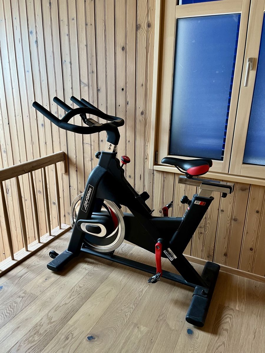 Life Fitness IC1 Indoor Cycle / Spinning Bike mit Klickpedal (D ...