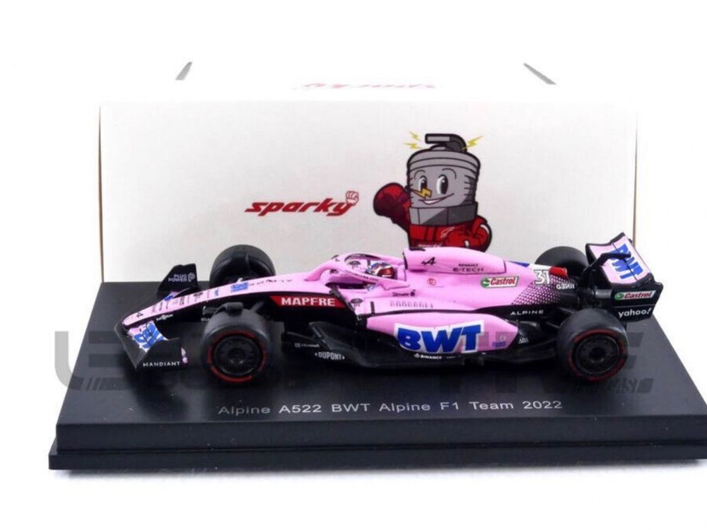 Alpine A522 BWT Alpine F1 Team Esteban Ocon (Neu und originalverpackt ...