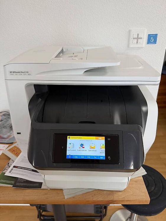 HP Officelet Pro 8740 - nur Scanner, Druckkopf DEFEKT (Gebraucht) in ...