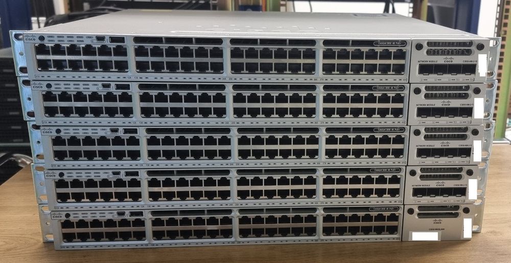 Cisco Catalyst C3850-48P PoE+ 5er Stack (Gebraucht) in für CHF 499 ...