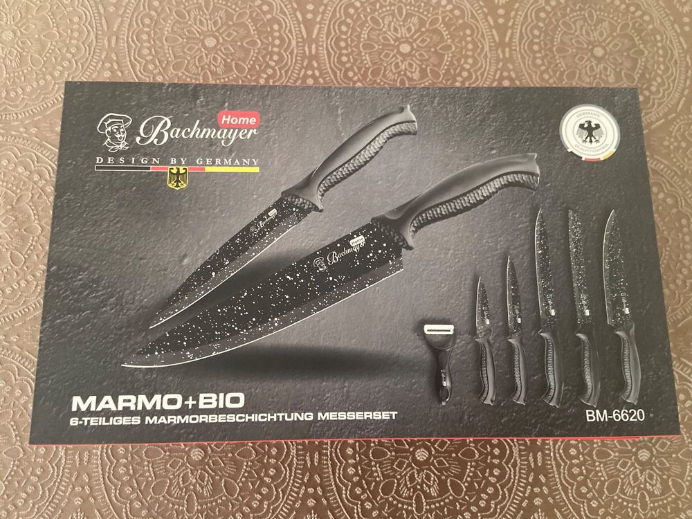 Bachmayer Marmorbeschichtetes Messerset (Neu und originalverpackt) in ...