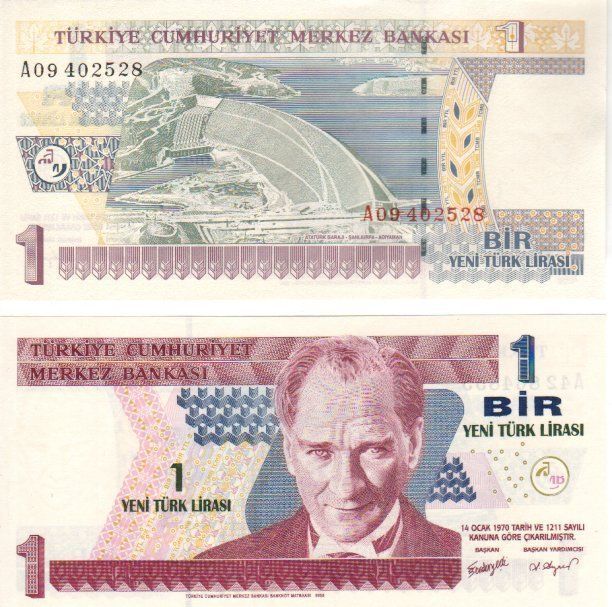 Türkei 1 YTL unz bankfrisch (Neu (gemäss Beschreibung)) in Gelterkinden für CHF 4 – mit ...