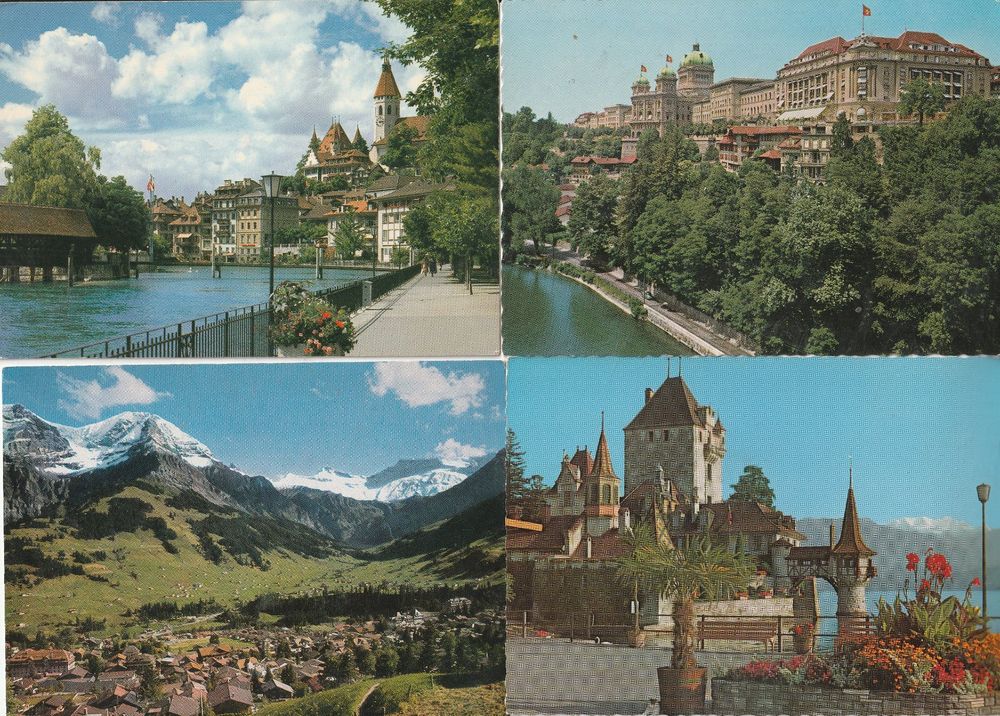 40 Ungelaufene Karten Kanton Bern (Gebraucht) in Lumbrein für CHF 4 – mit Lieferung auf Ricardo ...