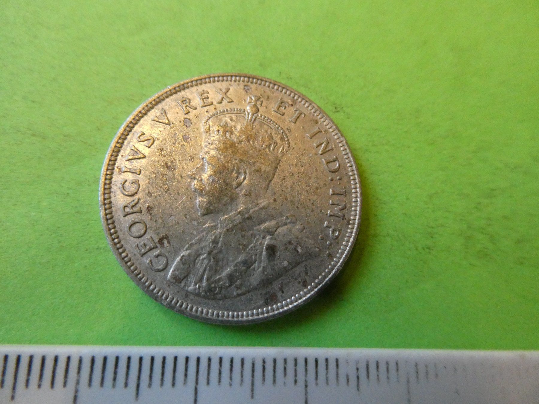 British East Africa 1925, 1 Shilling - Silber .250 (Gebraucht) in ...