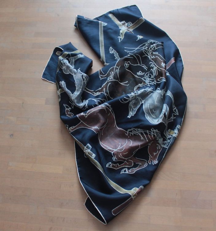 Hans Erni Pferde Foulard 100% Seide (Neu (gemäss Beschreibung)) in Winterthur für CHF 50 – mit ...