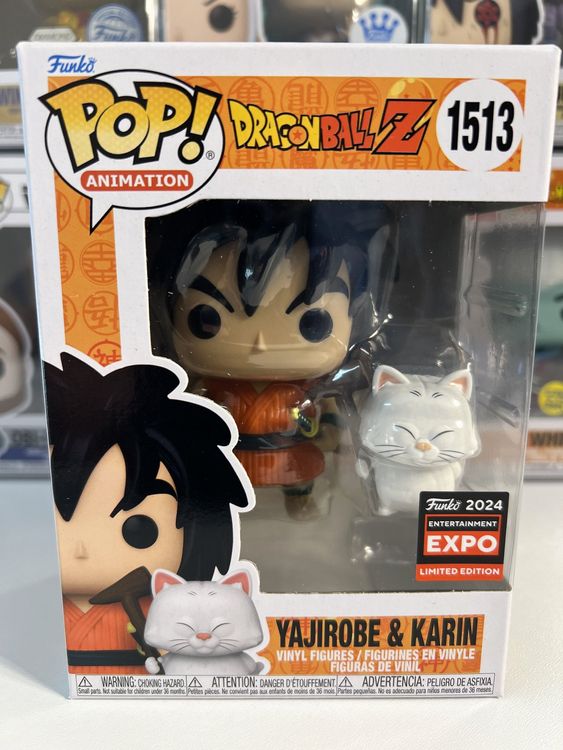 Funko POP! Animation Dragon Ball Z Yajirobe with Karin Limit | Kaufen ...