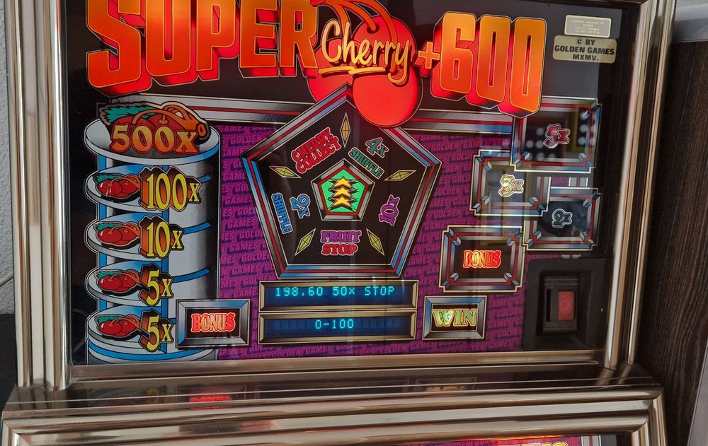 SUPER CHERRY +600 GELDSPIELAUTOMAT | Kaufen auf Ricardo