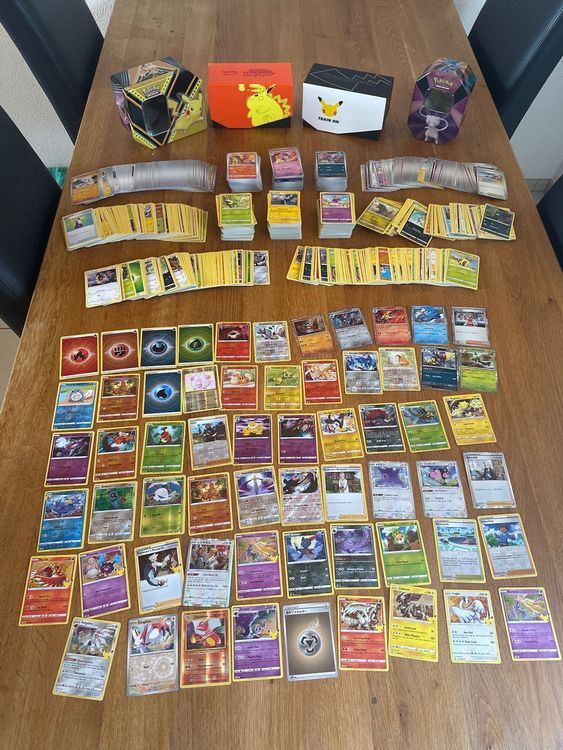 Pokemon Sammlung über 1200 stk. Pikachu Mew Box Celebration | Kaufen ...