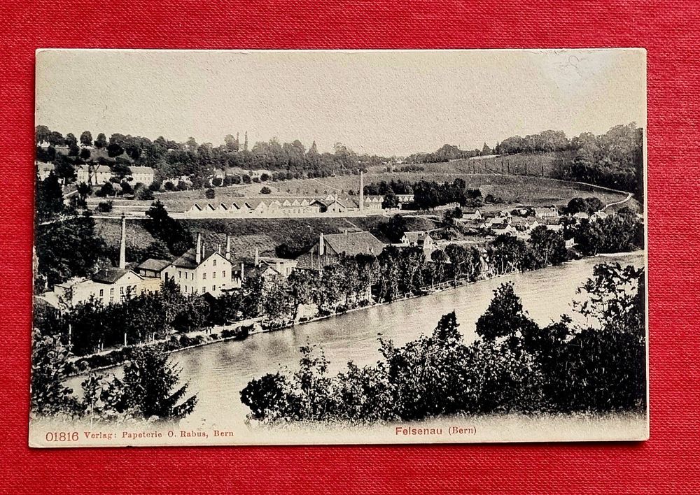 Bern Felsenau Bier Brauerei Fabriken Hochkamin 1913 Kaufen Auf