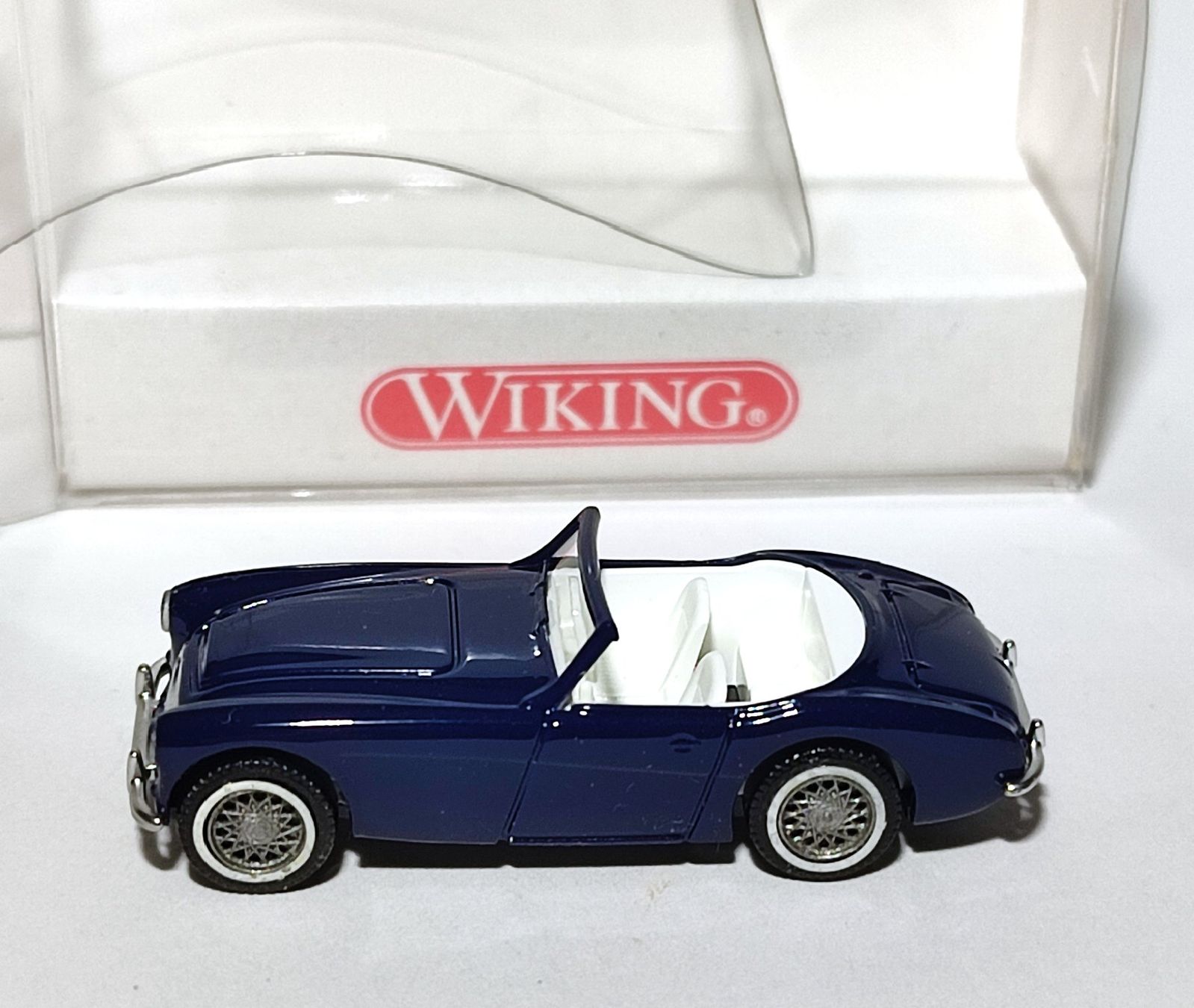 Austin Healey 3000 blau, Innen weiß Wiking 1:87 OVP #25-773 (Gebraucht ...