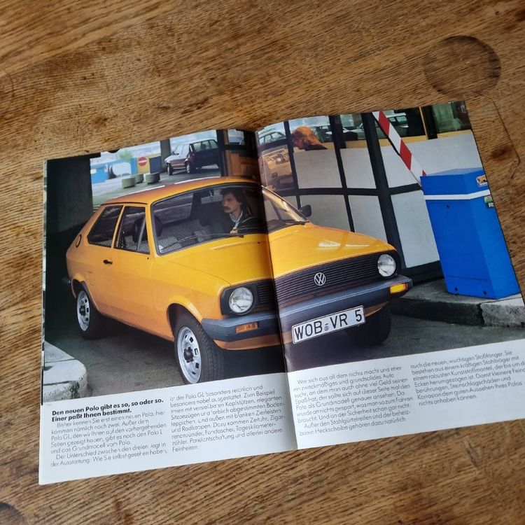 Prospekt VW Polo (1979) Vintage Orginal (Gebraucht) in Trogen für CHF 8 ...