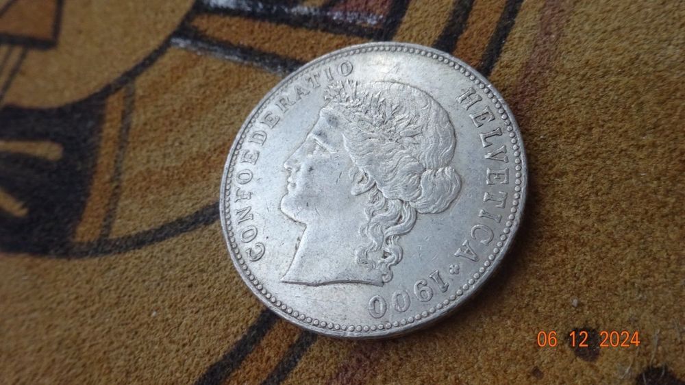 5 Fr 1900 Frauenkopf super qualité (Gebraucht) in bassecourt für CHF ...