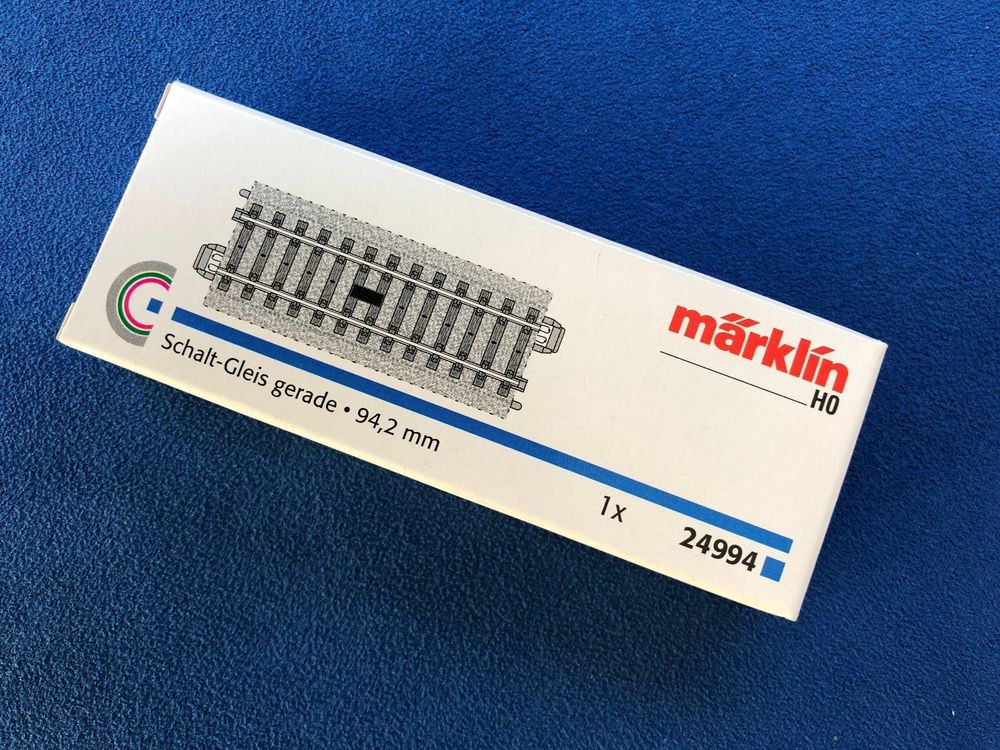 Märklin H0 C-Schalt-Gleis gerade 24994 | Kaufen auf Ricardo