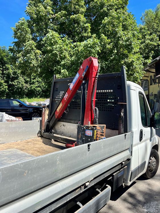 Lieferwagen mit Kran zu verkaufen // ohne MFK (Gebraucht) in Rothrist ...