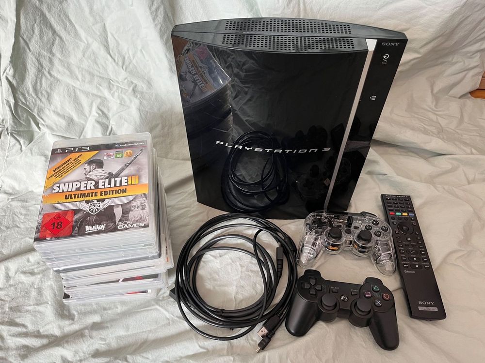 PS3 Set (Gebraucht) in Zell ZH für CHF 57 – mit Lieferung auf Ricardo kaufen