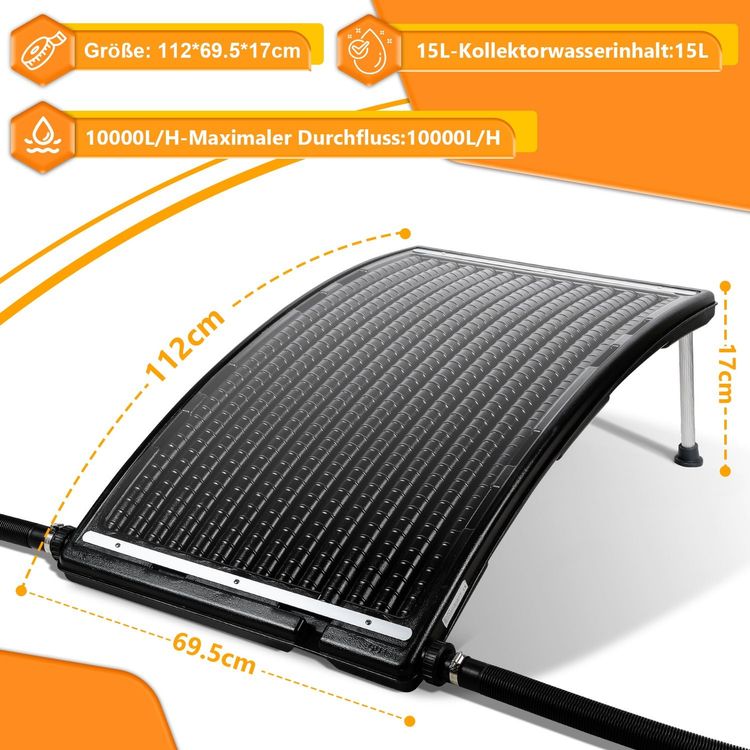 Solar Poolheizung Sonnenkollektor Set für Pool | Kaufen auf Ricardo Solar Poolheizung Sonnenkollektor Set für Pool | Kaufen auf Ricardo