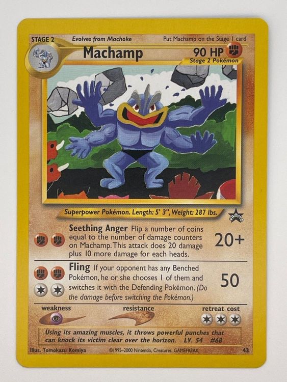 Machamp #43 Pokémon Black Star Promo ab 1.- | Kaufen auf Ricardo