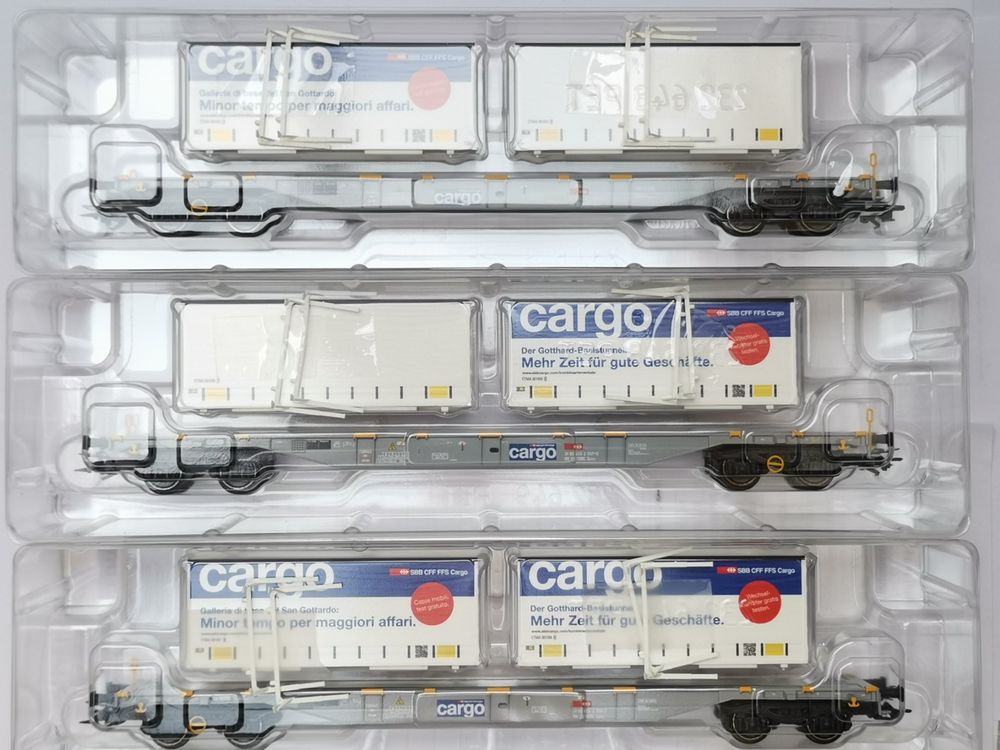 Märklin H0 47463 Containertragwagen-Set SBB Cargo | Kaufen auf Ricardo