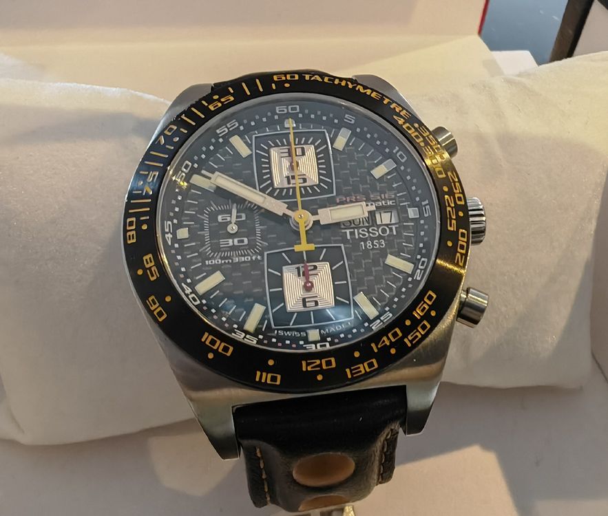 Tissot Prs 516 42mm Chrono Automatic mit Valjoux 7750 Top!! (Gebraucht ...