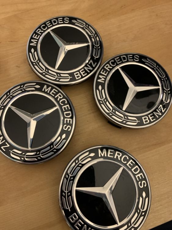 4x Mercedes Nabendeckel Felgendeckel 75mm (Gebraucht) in Gwatt (Thun ...