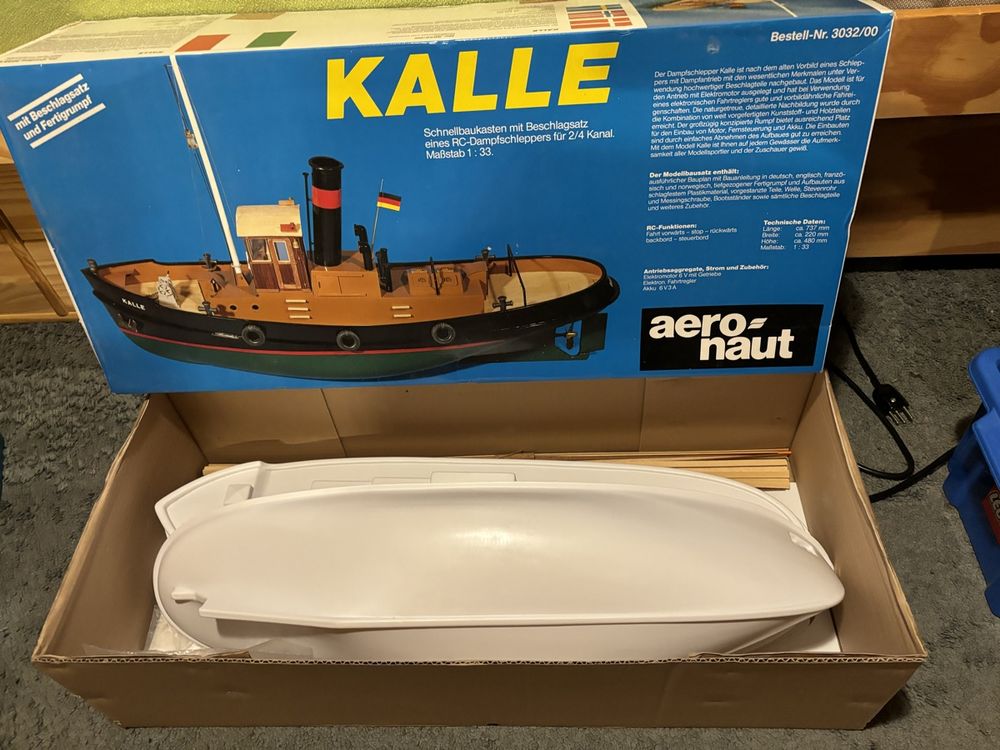 Modellschiff Baukasten für RC-Dampfschlepper (Gebraucht) in Kefikon für ...