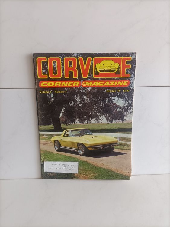 Chevrolet Corvette corner 1978 Vol.4 Number 1 | Kaufen auf Ricardo