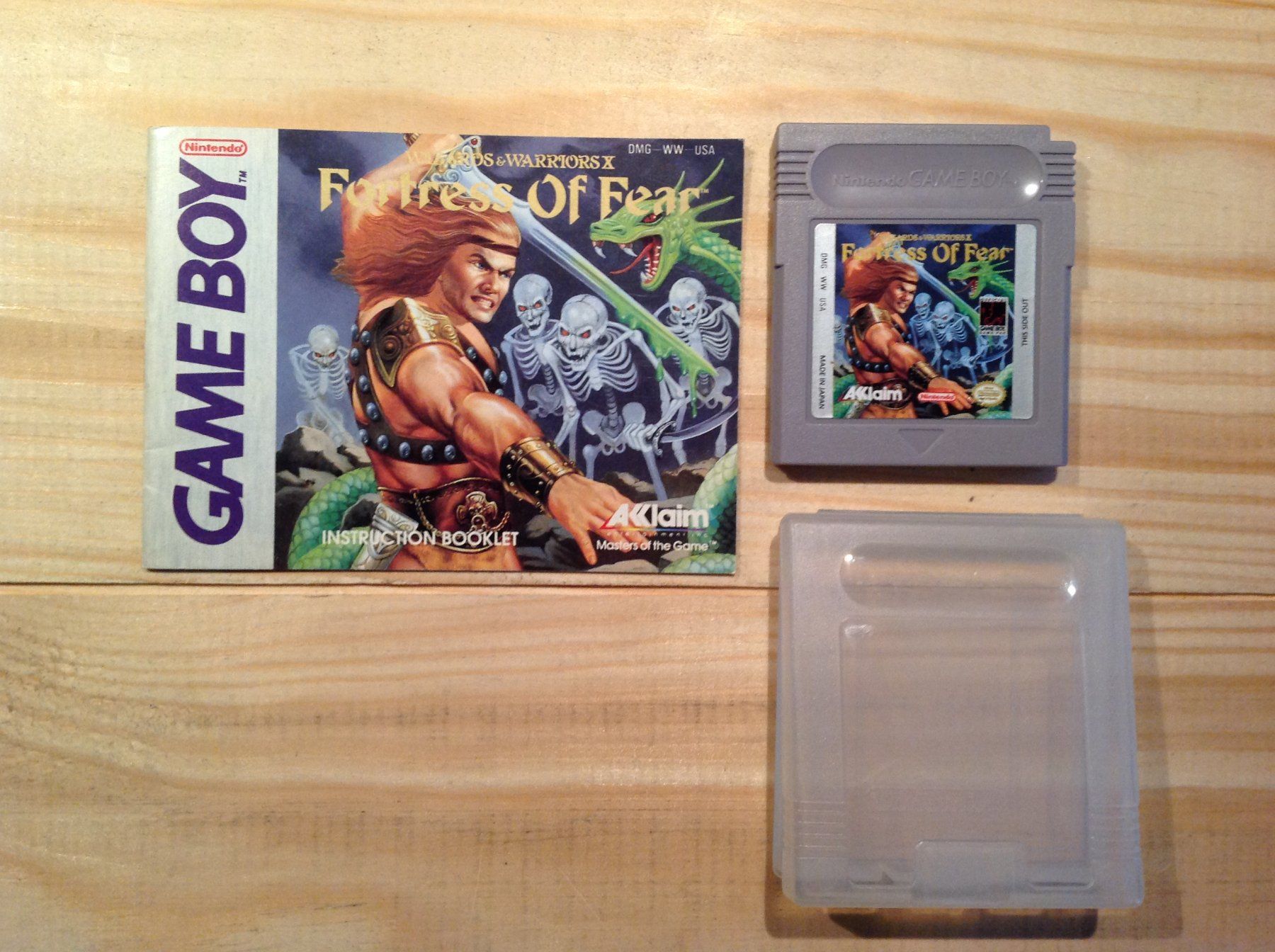 game boy nintendo - Wizards & Warriors + instruction (D'occasion) à ...