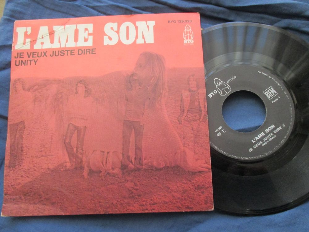 L'Ame Son : Je veux juste dire (rock progressif) (D'occasion) à ...