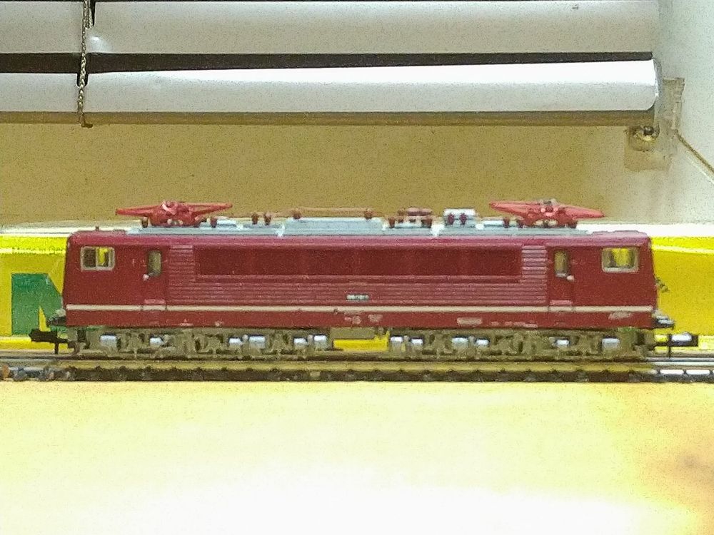 Minitrix N 12859, E-Lok BR 155, altrot, 6-achsig, OVP | Kaufen auf Ricardo