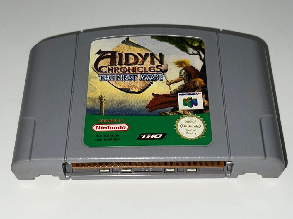 Nintendo 64 (N64) Spiel - Aidyn Chronicles - The First Mage | Kaufen ...