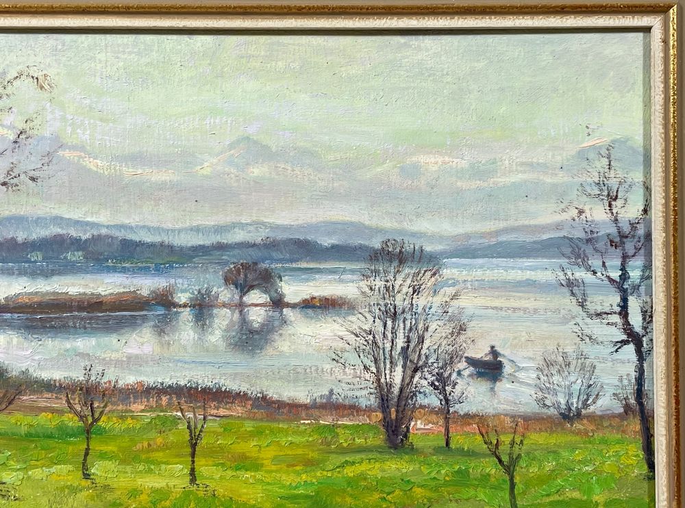 Oskar Nussio (1899-1976) Gemälde - Greifensee (Gebraucht) in Root für CHF 675 – mit Lieferung ...