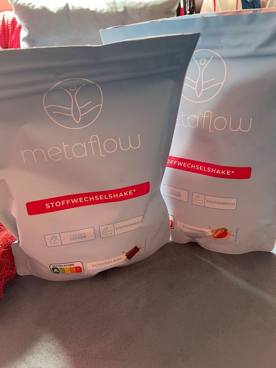 Metaflow, 2x, geöffnet, fast voll, Stoffwechsel-Shake (Gebraucht) in ...