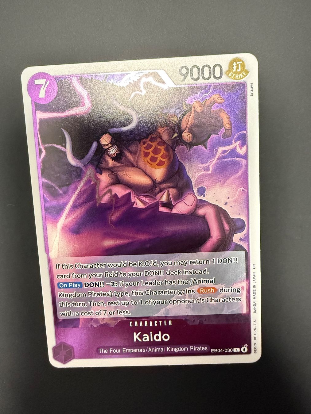 One Piece - Kaido EB04-030 Rare -EN 🇬🇧 Ab 1.- (Neu (gemäss Beschreibung ...