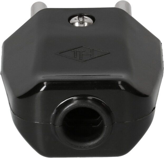 Stecker Typ 12 Kabeleinführung Ø8,5mm, schwarz (Neu und ...