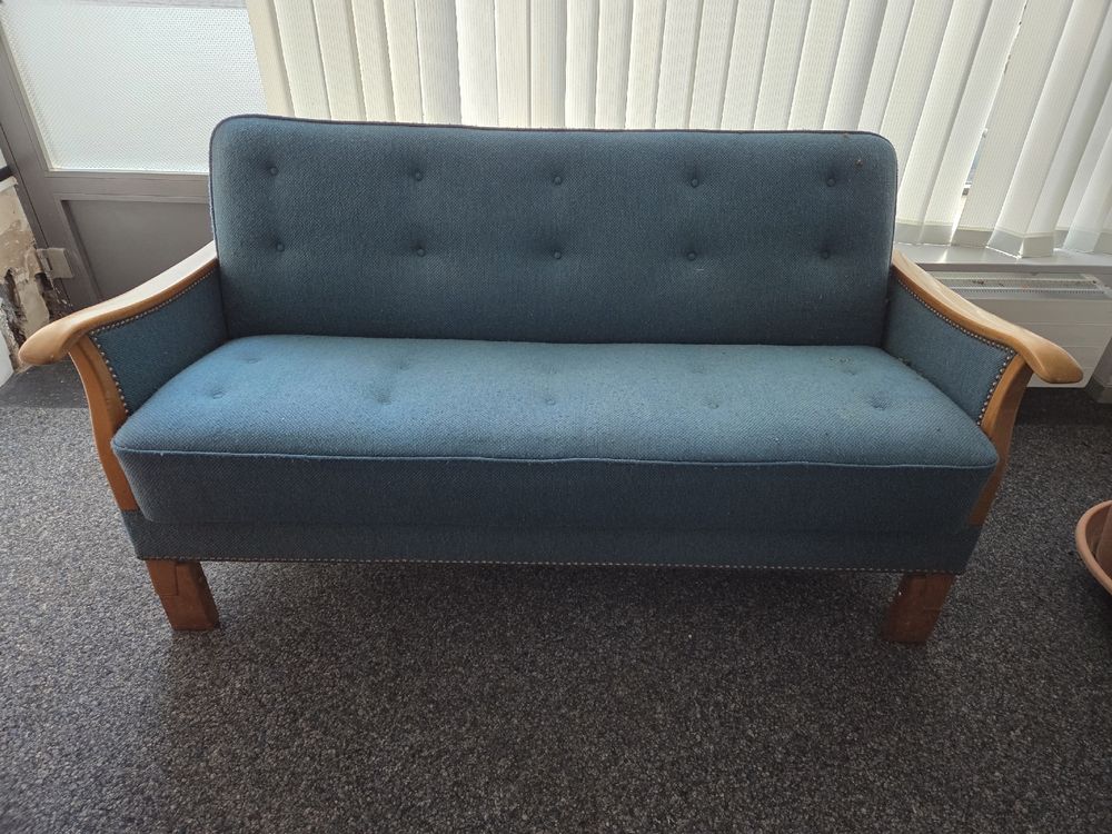 Schönes Vintage Sofa 3er Sofa 50er Jahre Mid Century | Kaufen auf Ricardo
