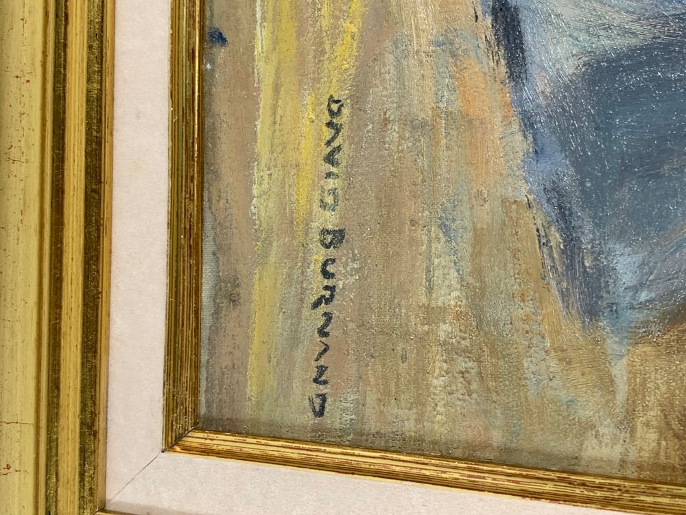 David Arnold Burnand (1888-1975) Akt Dame Gemälde (Gebraucht) in Root ...