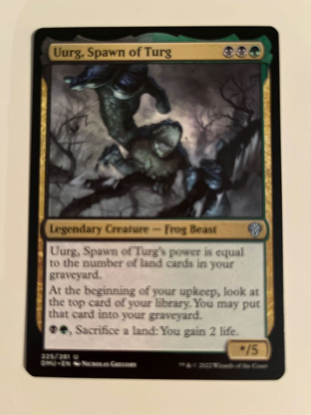 1 x Uurg, Spawn of Turg - Magic: The Gathering - MtG (Gebraucht) in ...