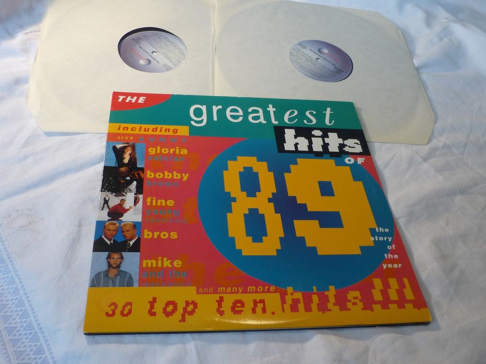 2x 12" Schallplatte 80s Pop - The Greatest Hits -sampler (Gebraucht) in ...