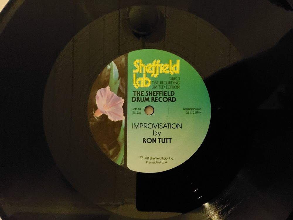 Jim Keltner Ron Tutt–The Sheffield Drum Record / M-M- (Neu (gemäss ...