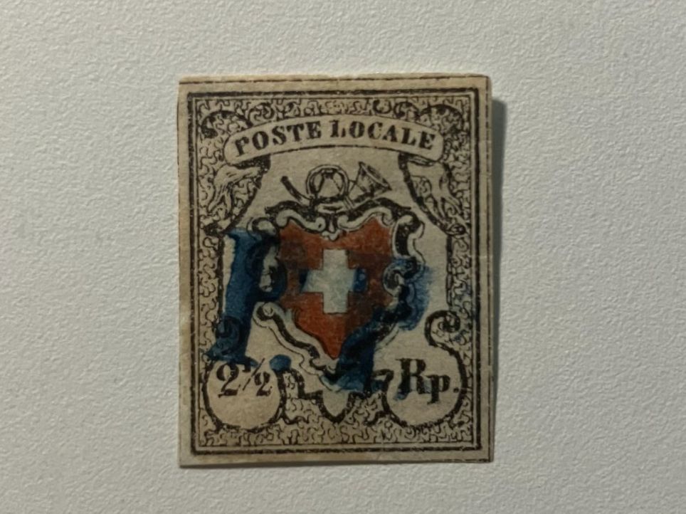 Briefmarke, Poste locale, Type 18, Kat.14I, KP 2100.-- (Gebraucht) in ...