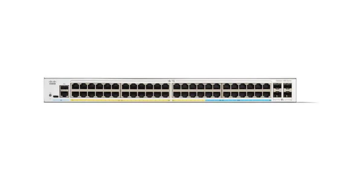 Cisco Catalyst C1300-48P-4X PoE+ Switch - 52 Port Switch (Neu und ...
