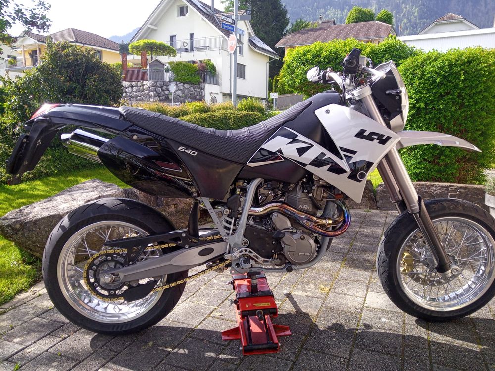 KTM 640 LC4-E, Six Days, frisch ab MFK | Kaufen auf Ricardo